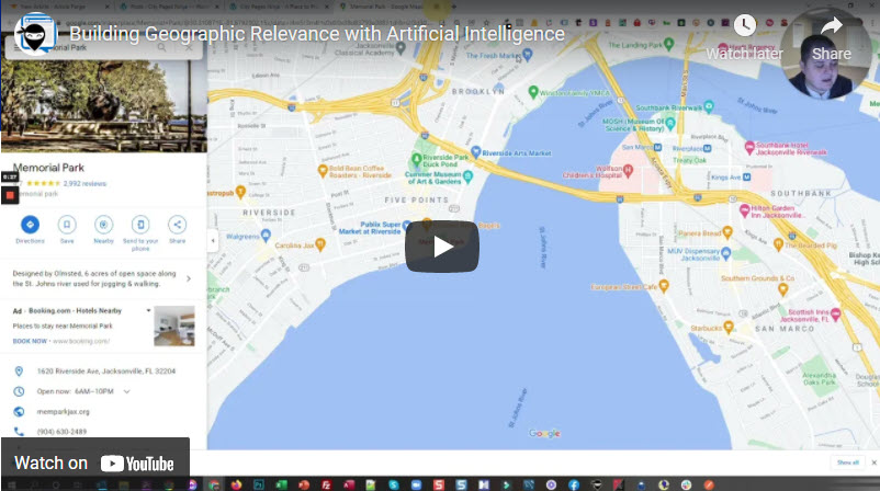 Building Geographic Relevance with Artificial Intelligence